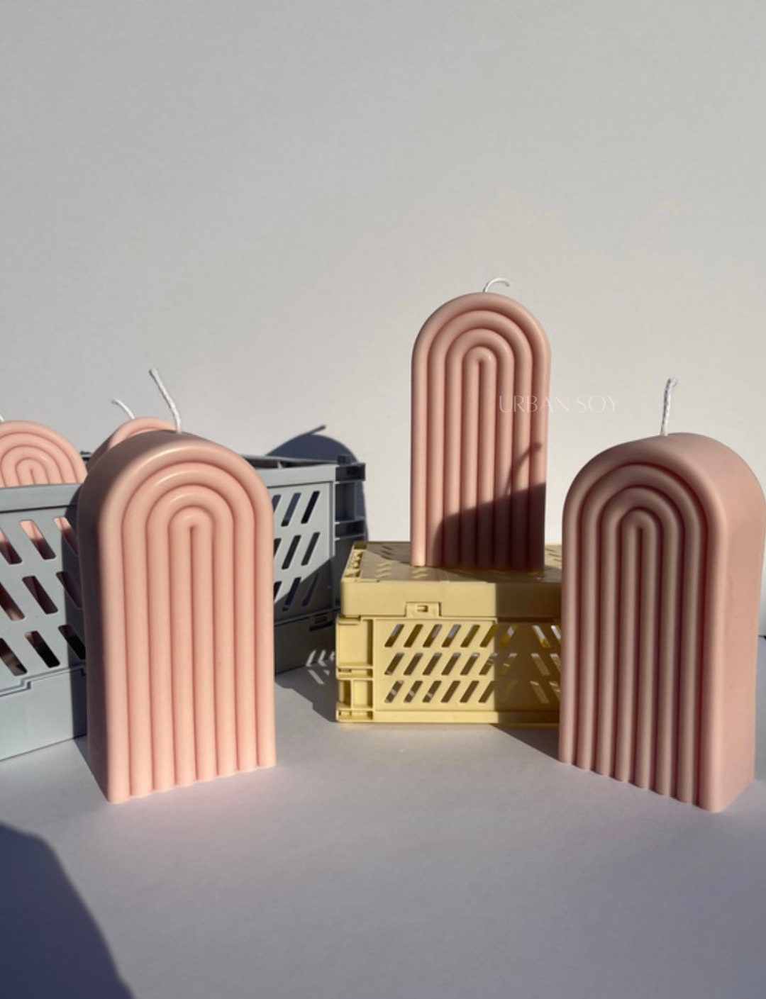 Tall Arch Candle - Etsy