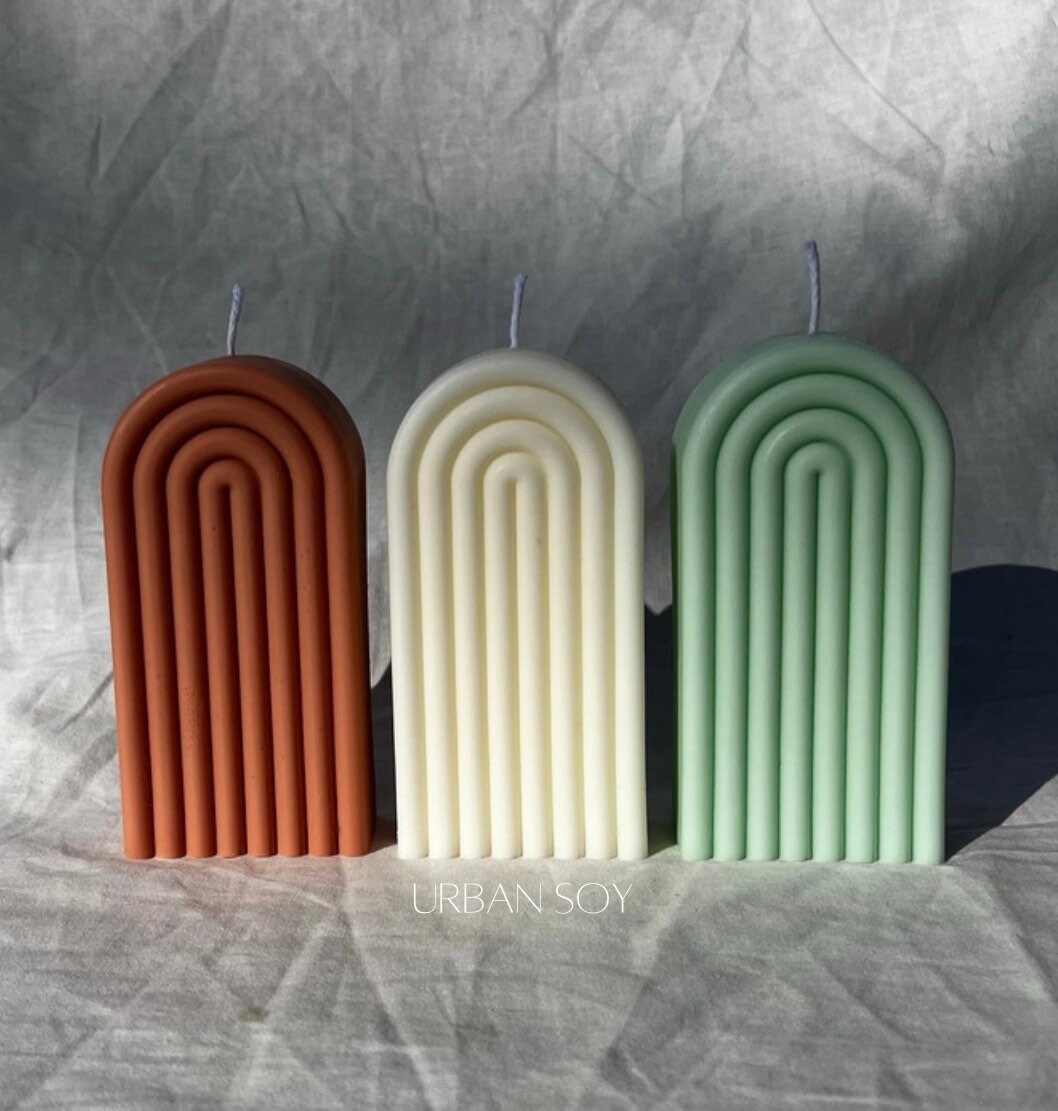 Tall Arch Candle | Etsy