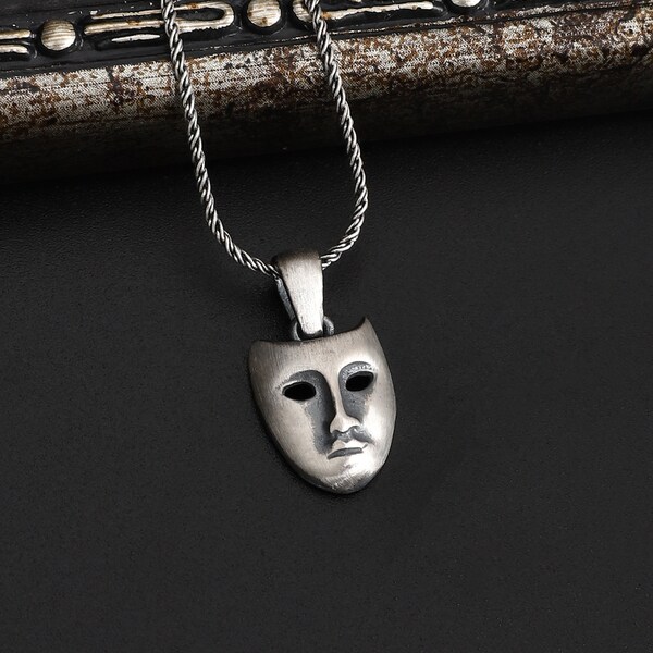 Mask Necklace - Etsy