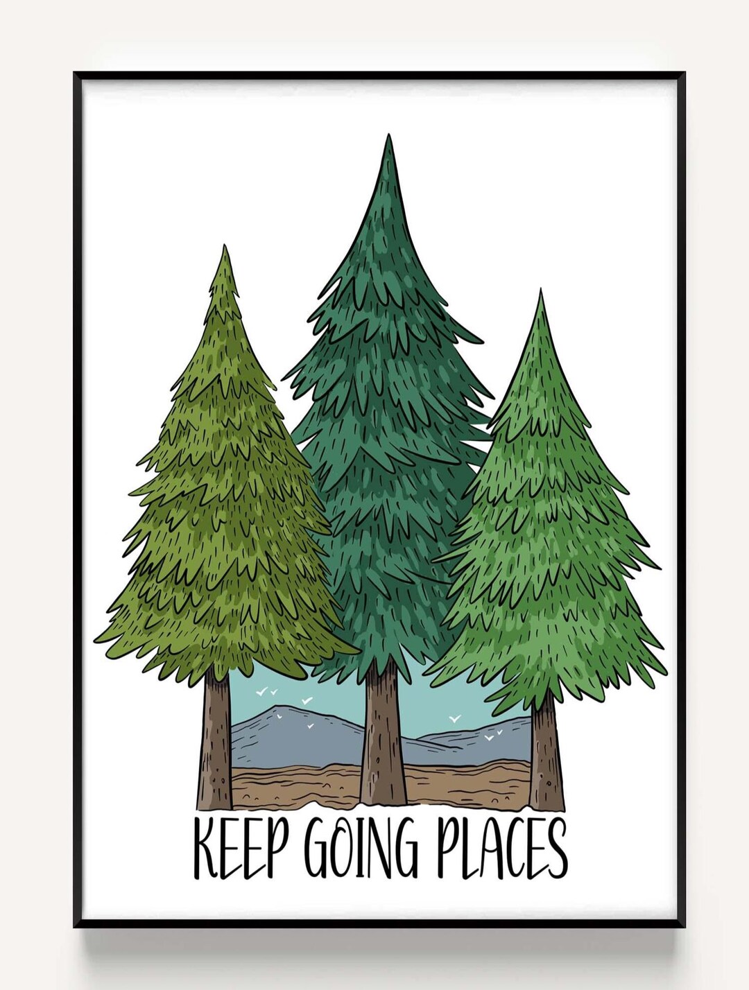 Keep Going Places Poster, Wall Decor, Rights, Leftist, Communism ...