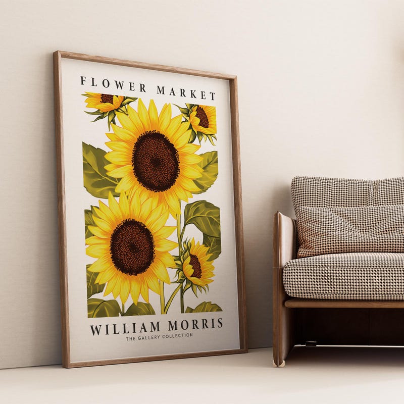 Sunflower Poster - Etsy