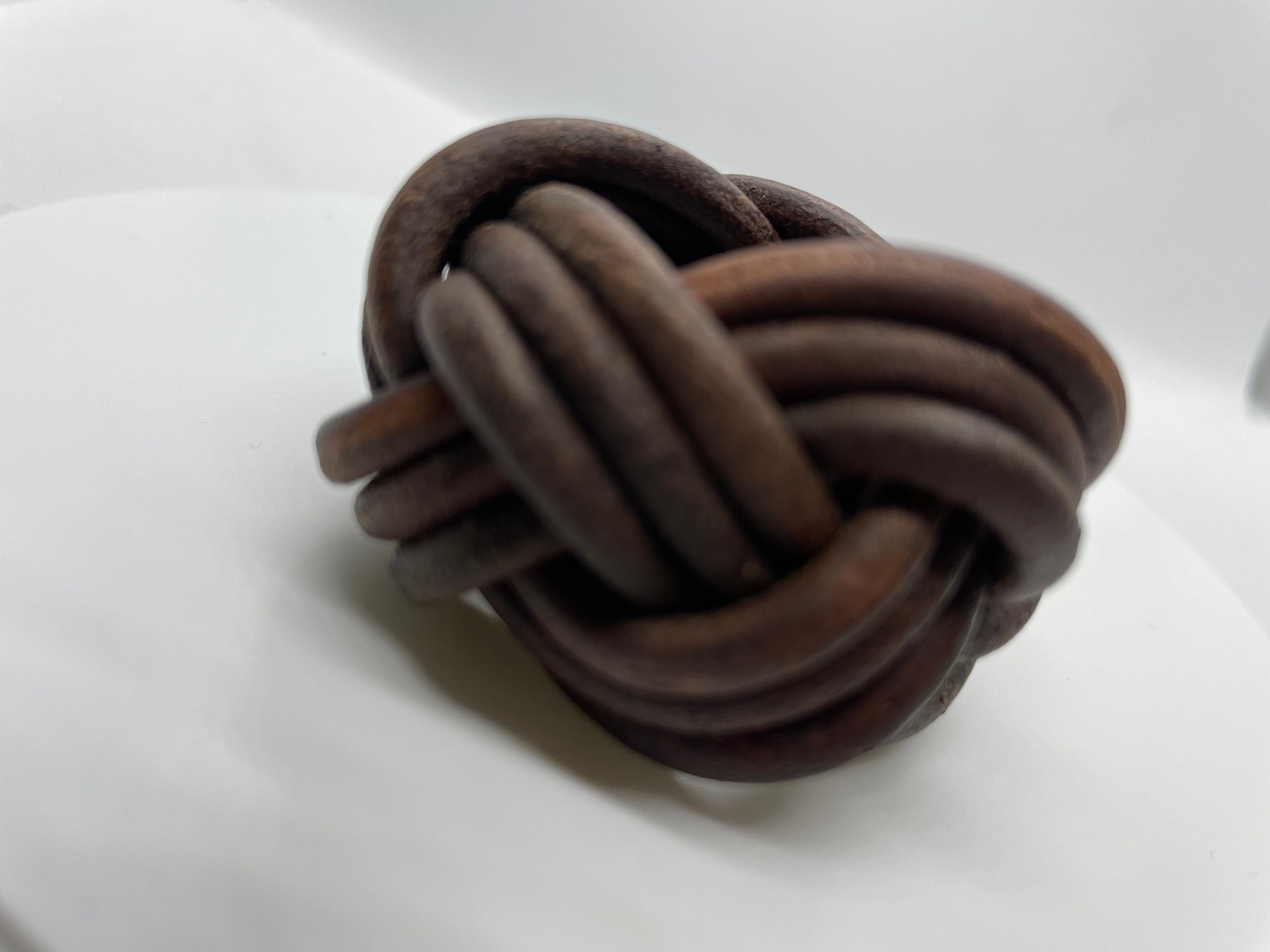 Handmade Leather Scouts Woggle 12 Colours Available 4mm Leather Cord ...
