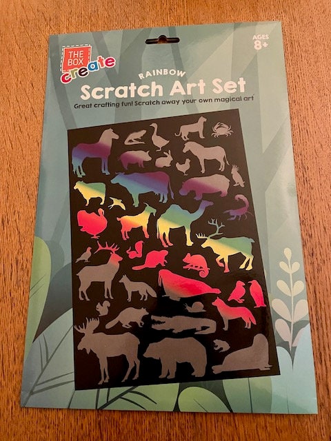 10 Layer Pass the Parcel Jungle Scratch Art Prize & 9 - Etsy