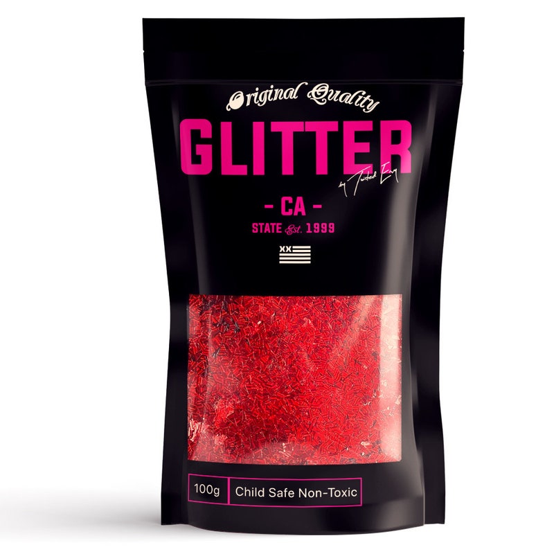 Triangle Glitter - Etsy