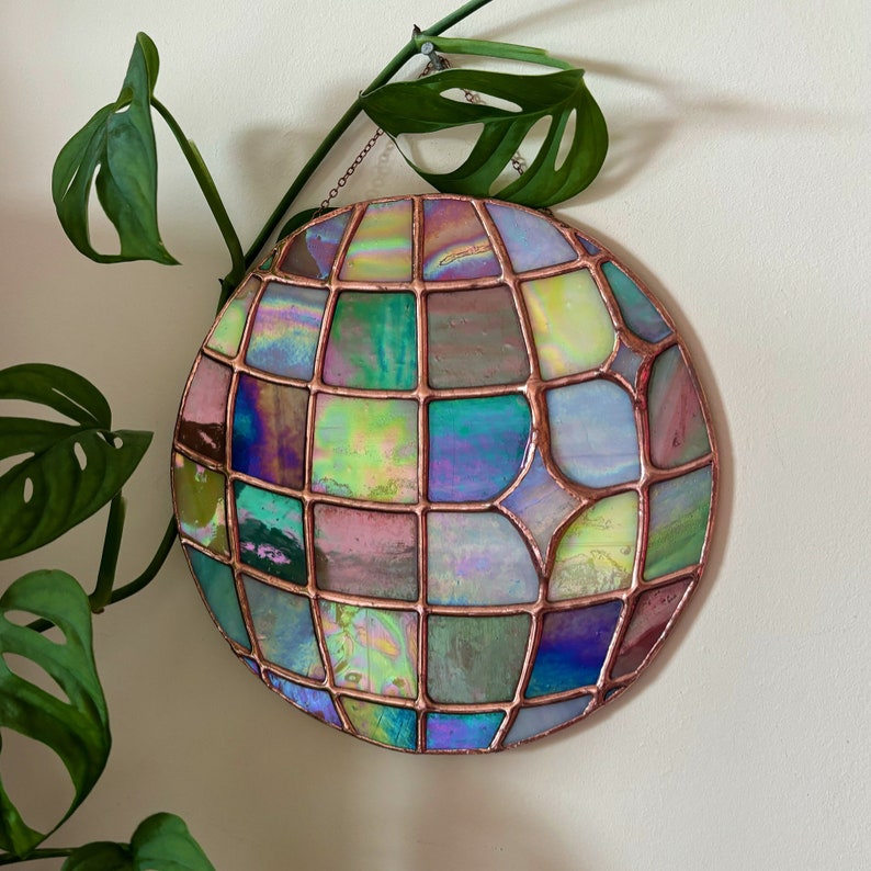 Stained Glass Disco Ball Pattern - Etsy