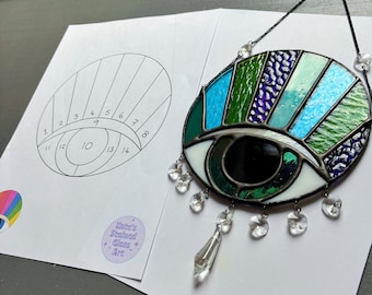 KatesStainedGlassArt - Etsy