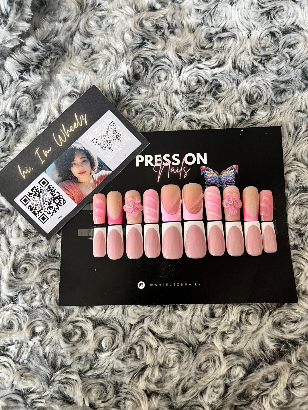 Luxury Custom Press-on Nail Set Bundle - Etsy