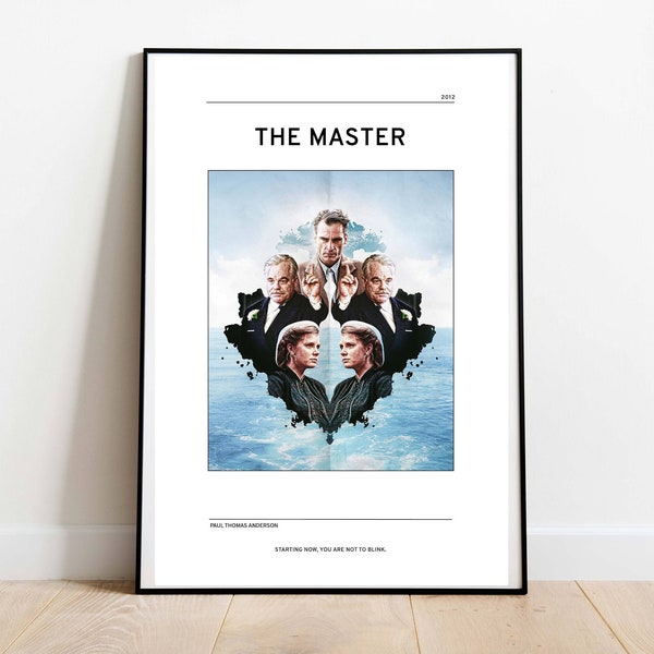 The Master Movie Poster - Etsy