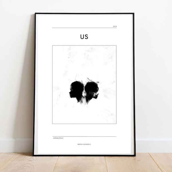 Jordan Peele Us Poster - Etsy