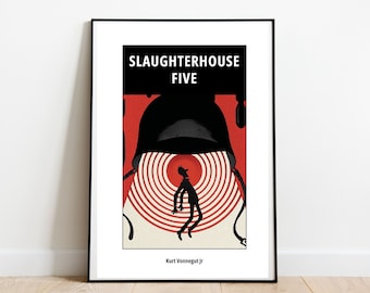 Kurt Vonnegut Art Print Slaughter-house Five Poster | Etsy