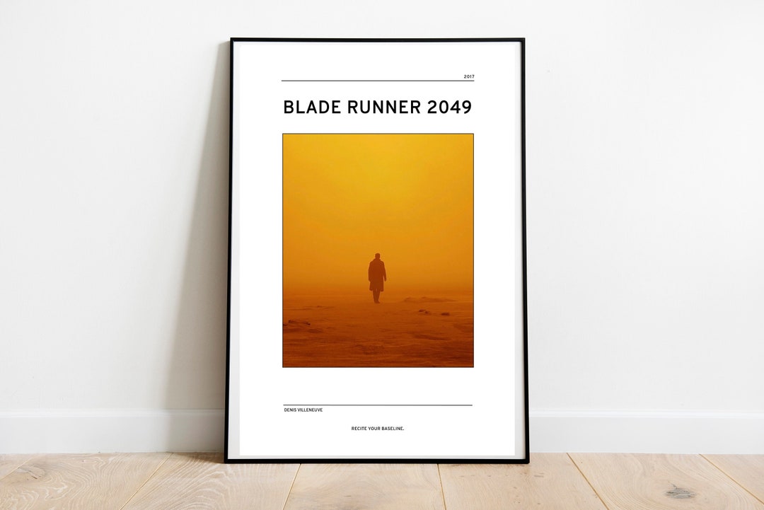 Blade Runner 2049 Inspired Art Print | Blade Runner Poster | Denis ...