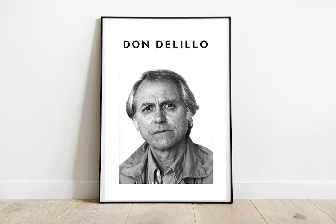 Don Delillo Art Print | Don Delillo Poster | Wall Art | Literary Art - Etsy