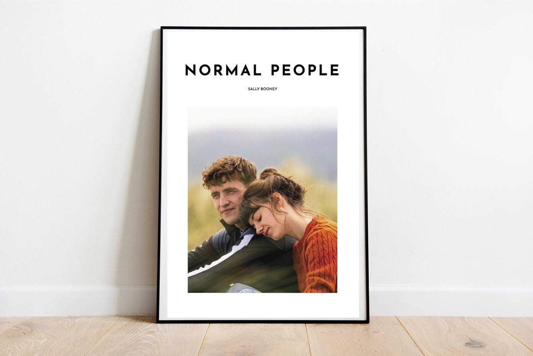 Normal People Inspired Art Print | Normal People Sally Rooney Poster ...