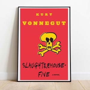 Kurt Vonnegut Poster Set | Vonnegut Art Print | Slaughter-house Five ...