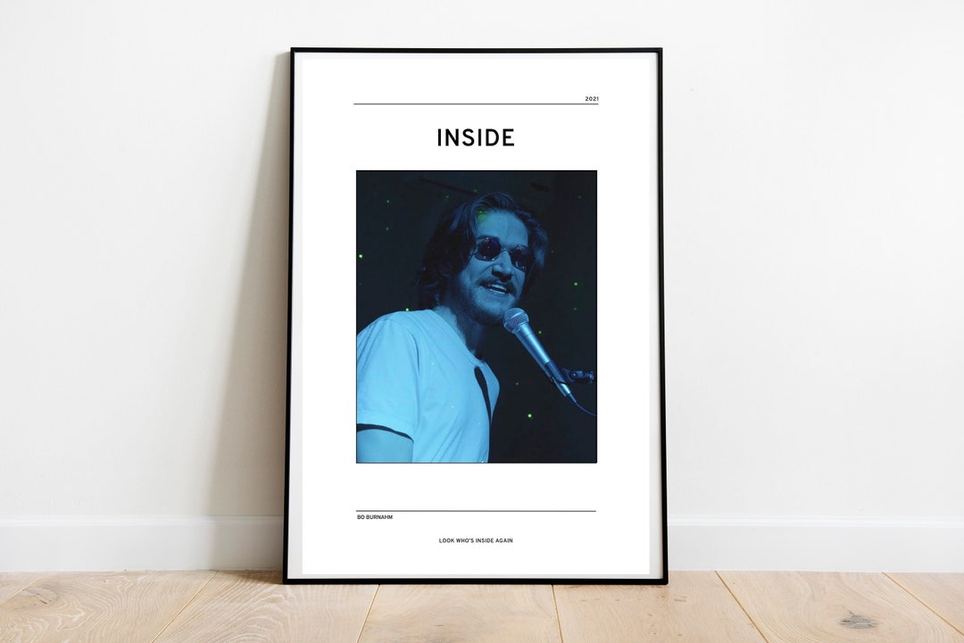 Bo Burnham Inspired Art Print | Bo Burnham Inside Poster | Bo Burnham ...