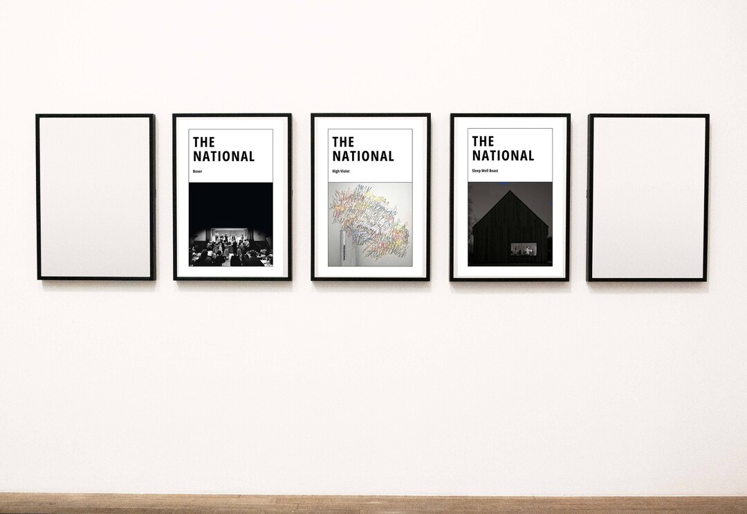 The National - Album Poster Set | the National Album Poster | High ...