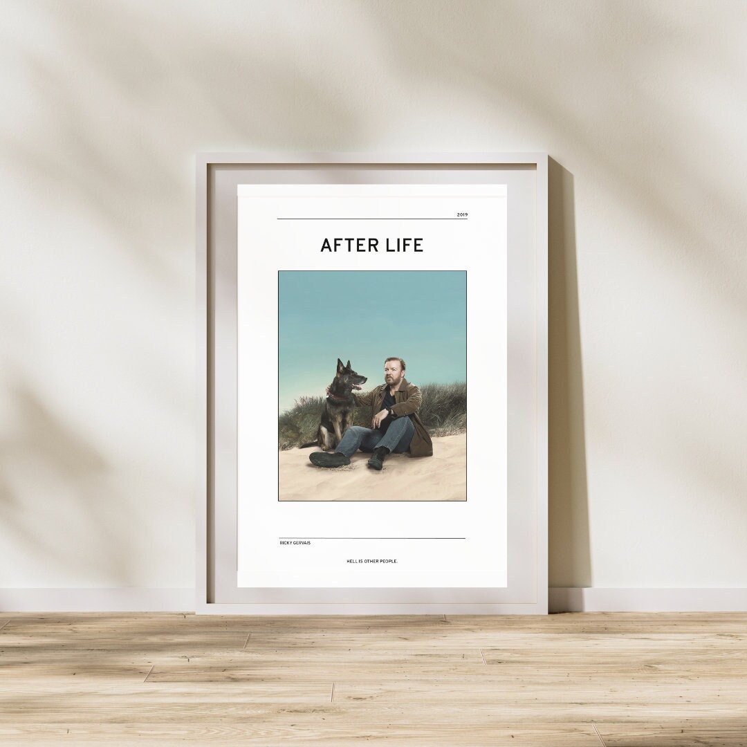 After Life Inspired Art Print | Ricky Gervais Poster | - Etsy