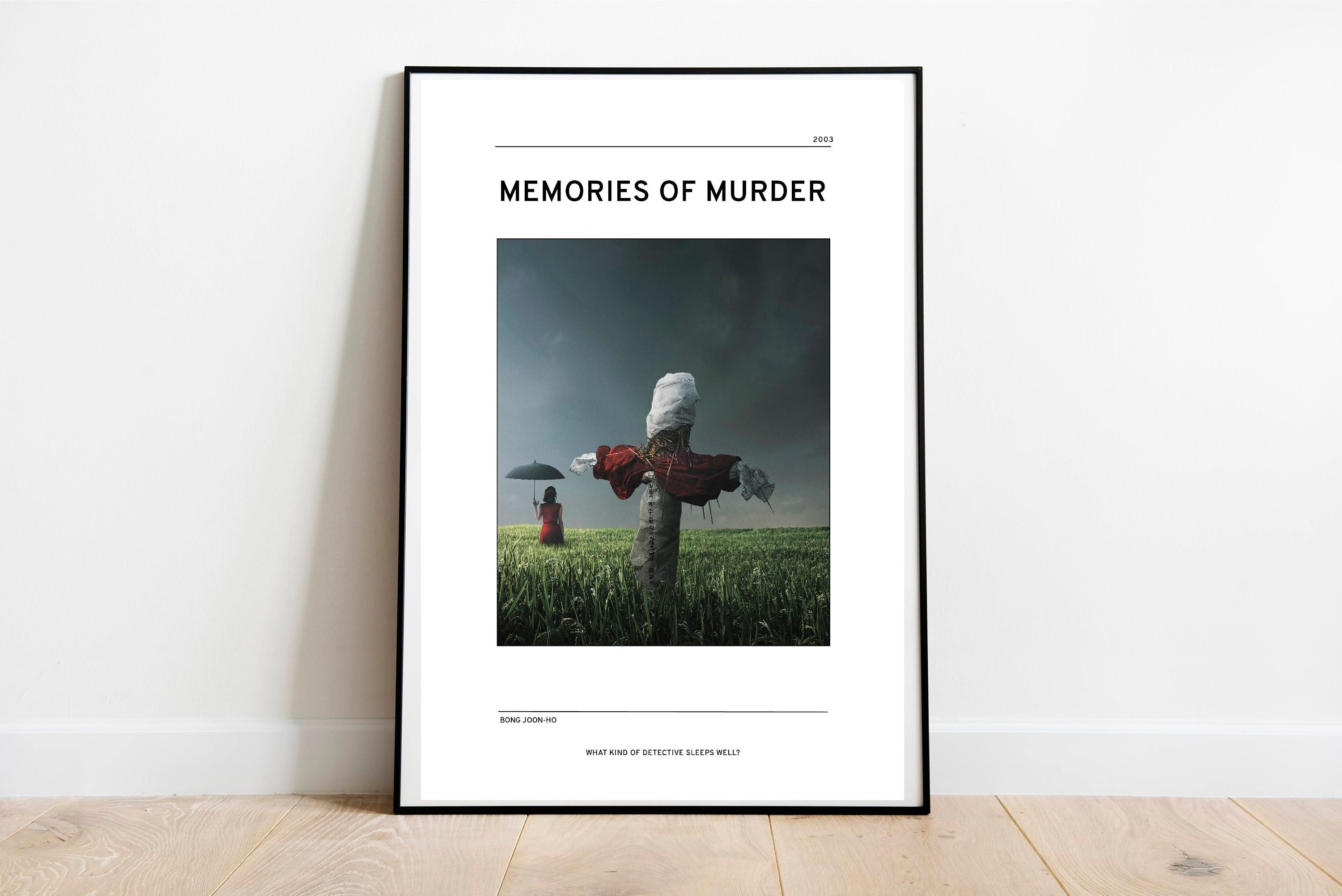 Memories of Murder Inspired Art Print Memories of Murder - Etsy