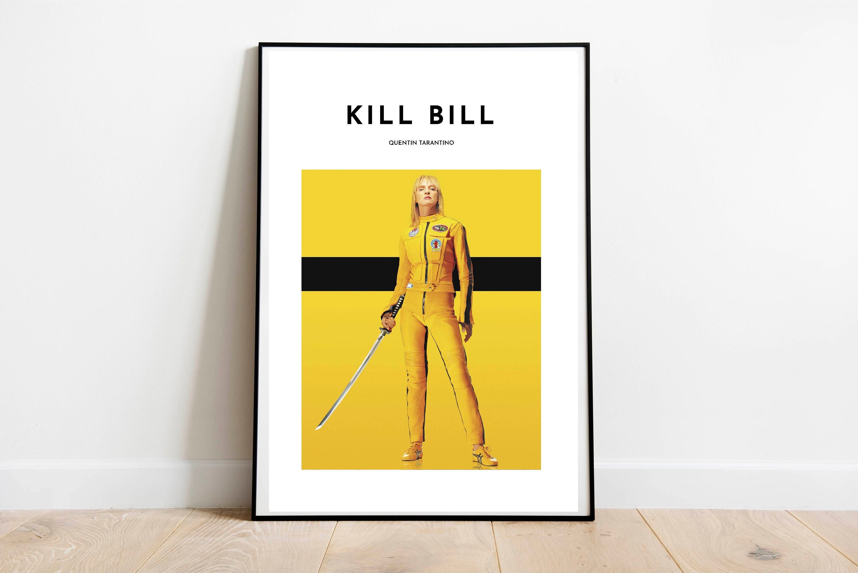 Kill Bill Plakat KillBill Movie Poster With Frame Kill Bill Framed