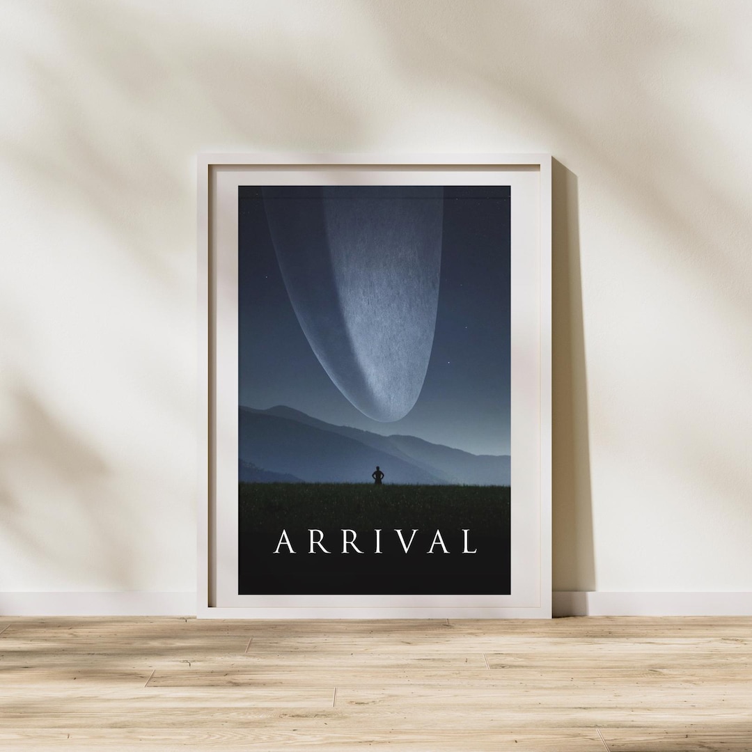 Arrival Inspired Digital Art Print | Arrival Denis Villeneuve Printable ...