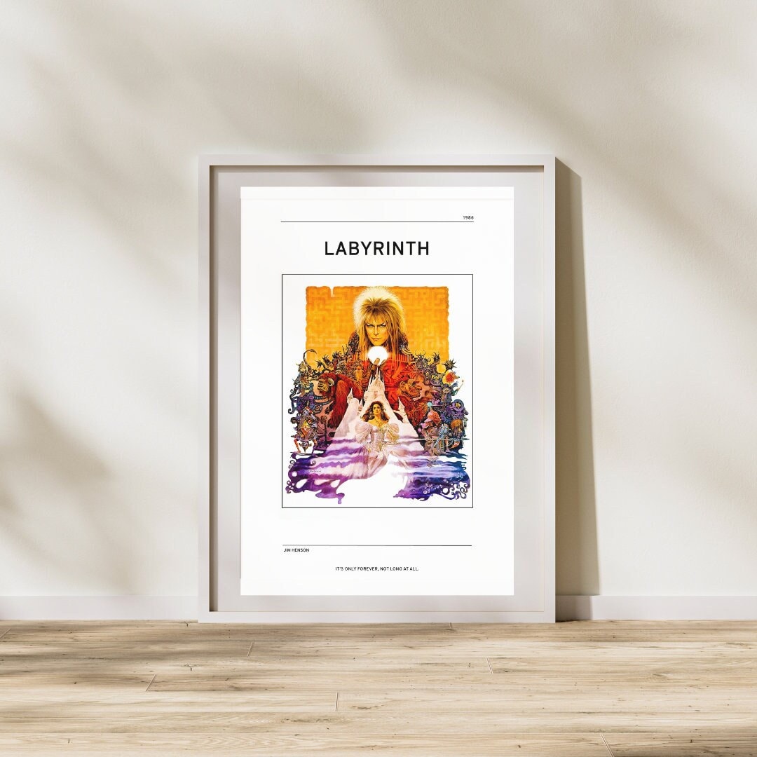Labyrinth Inspired Art Print | Labyrinth Poster | - Etsy