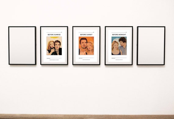 Before Trilogy Movie Poster Set Before Trilogy Art Prints - Etsy