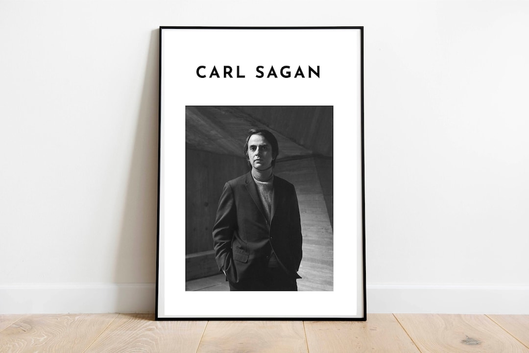 Carl Sagan Art Print | Carl Sagan Poster | Carl Sagan Wall Art ...