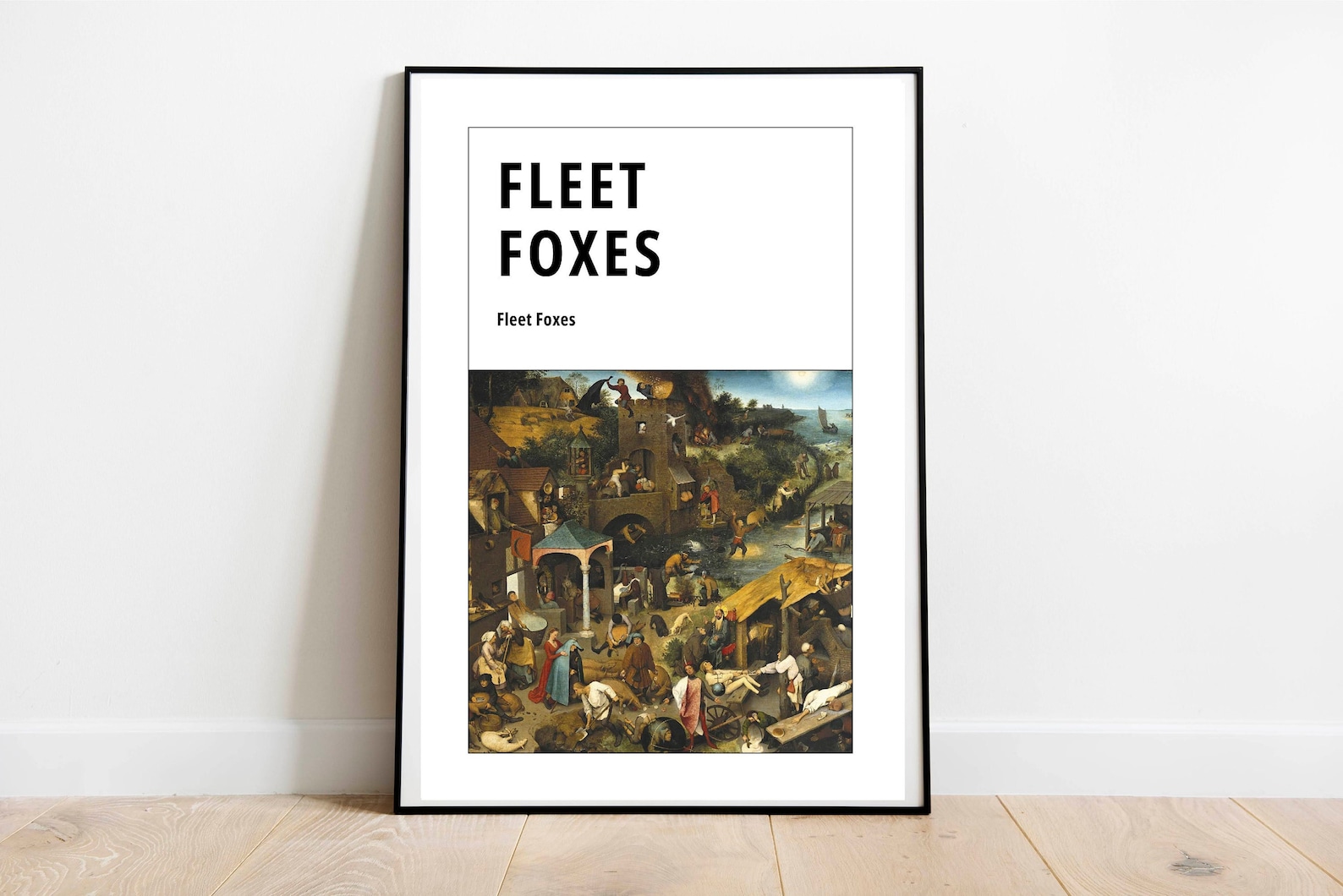 Fleet Foxes - Debut Album Art Print | Fleet Foxes Album Poster - Etsy