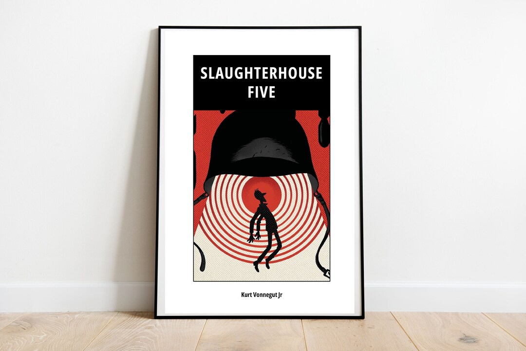 Kurt Vonnegut Art Print | Slaughter-house Five Poster | Vonnegut Wall ...