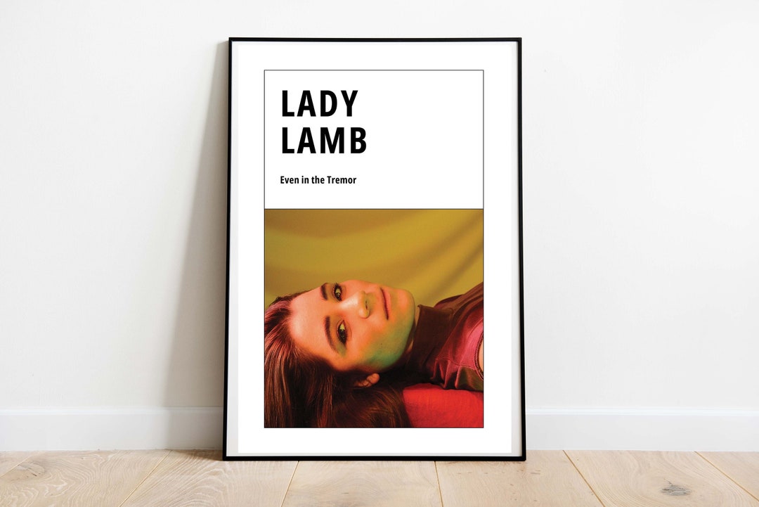 Lady Lamb - Even in the Tremor Art Print | Lady Lamb Album Poster - Etsy