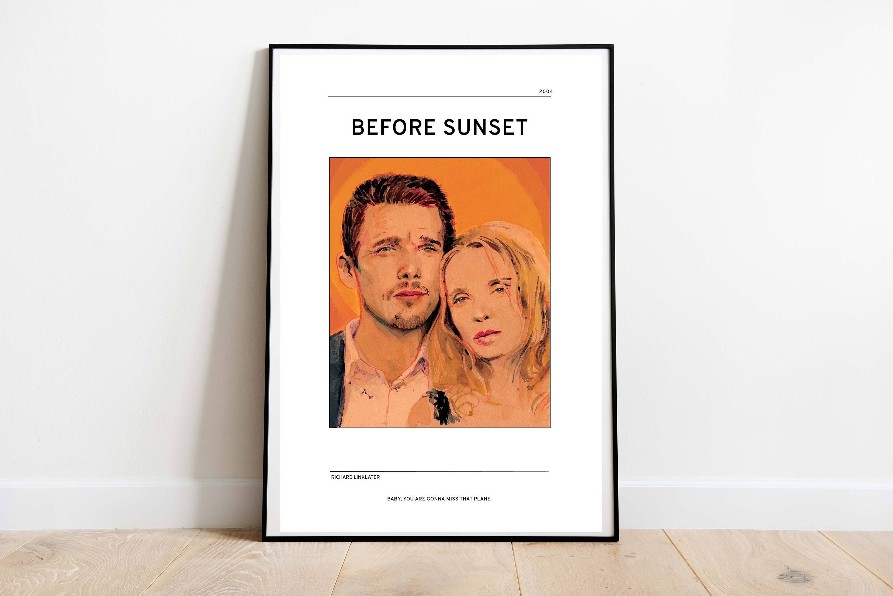 Before Sunset Movie Poster