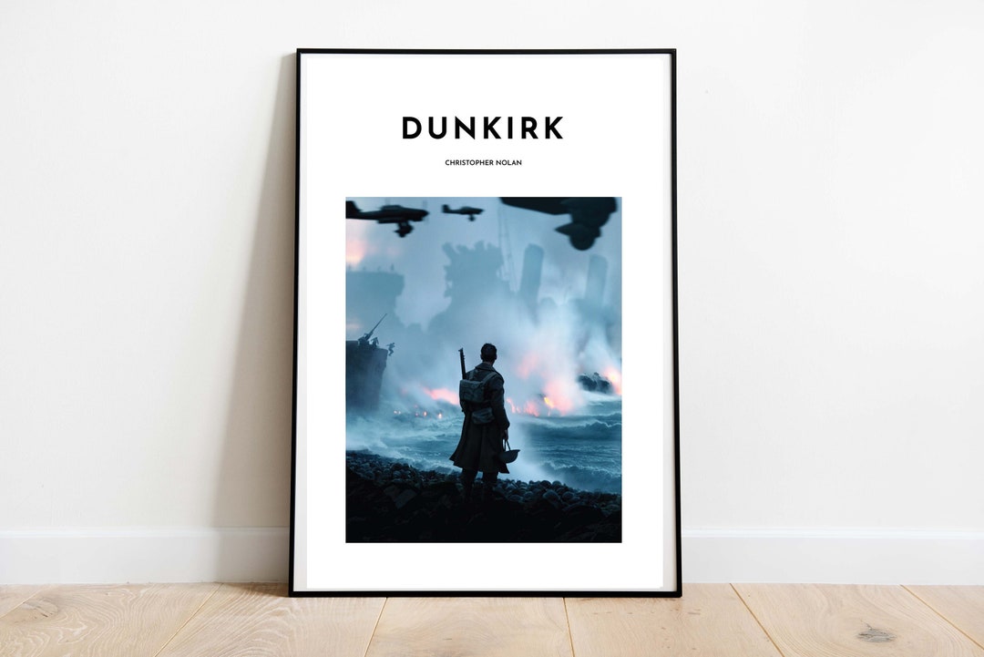 Dunkirk Inspired Digital Art Print | Dunkirk Printable Movie Poster | Christopher Nolan Poster ...