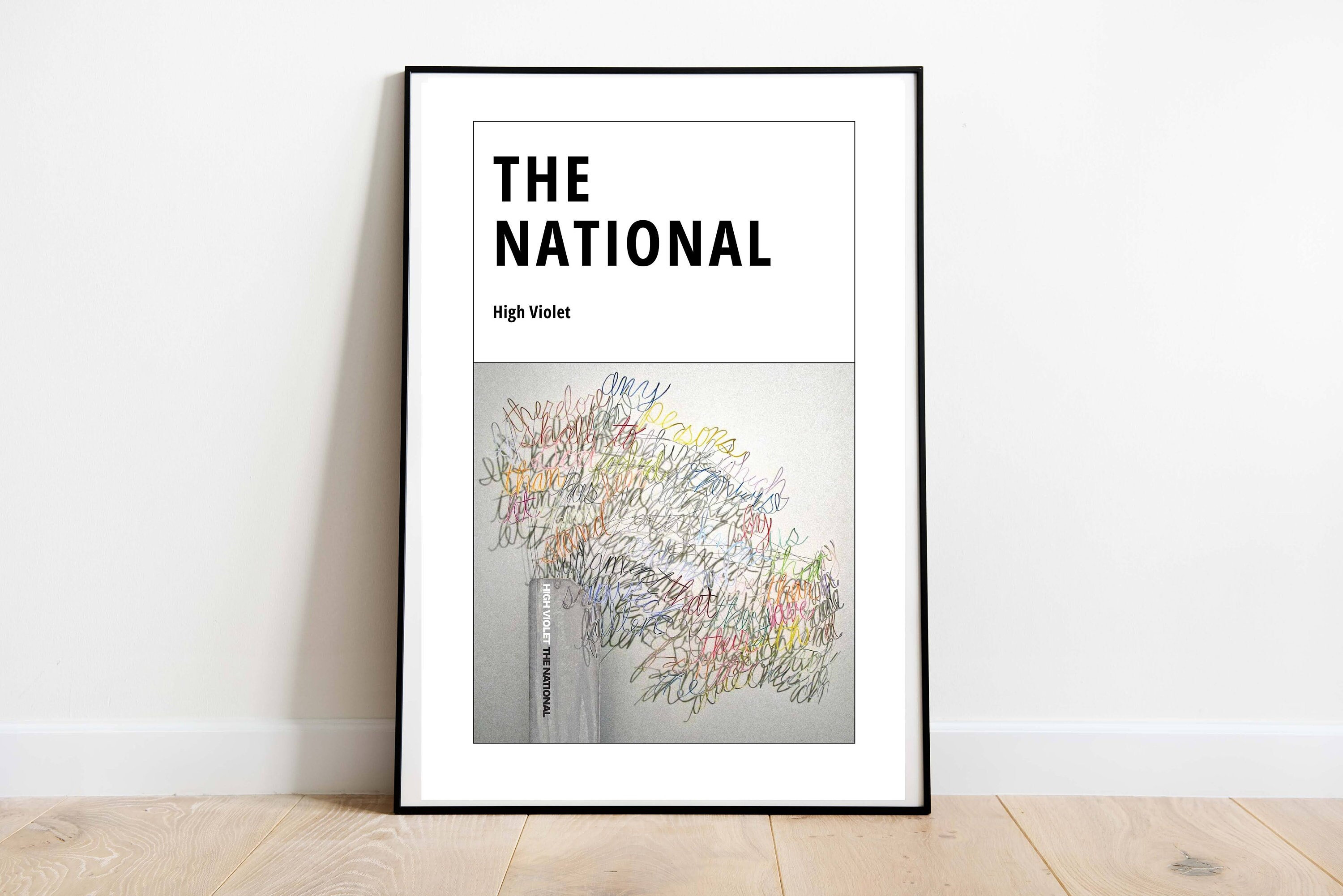 The National - High Violet Art Print | The National Album Poster ...