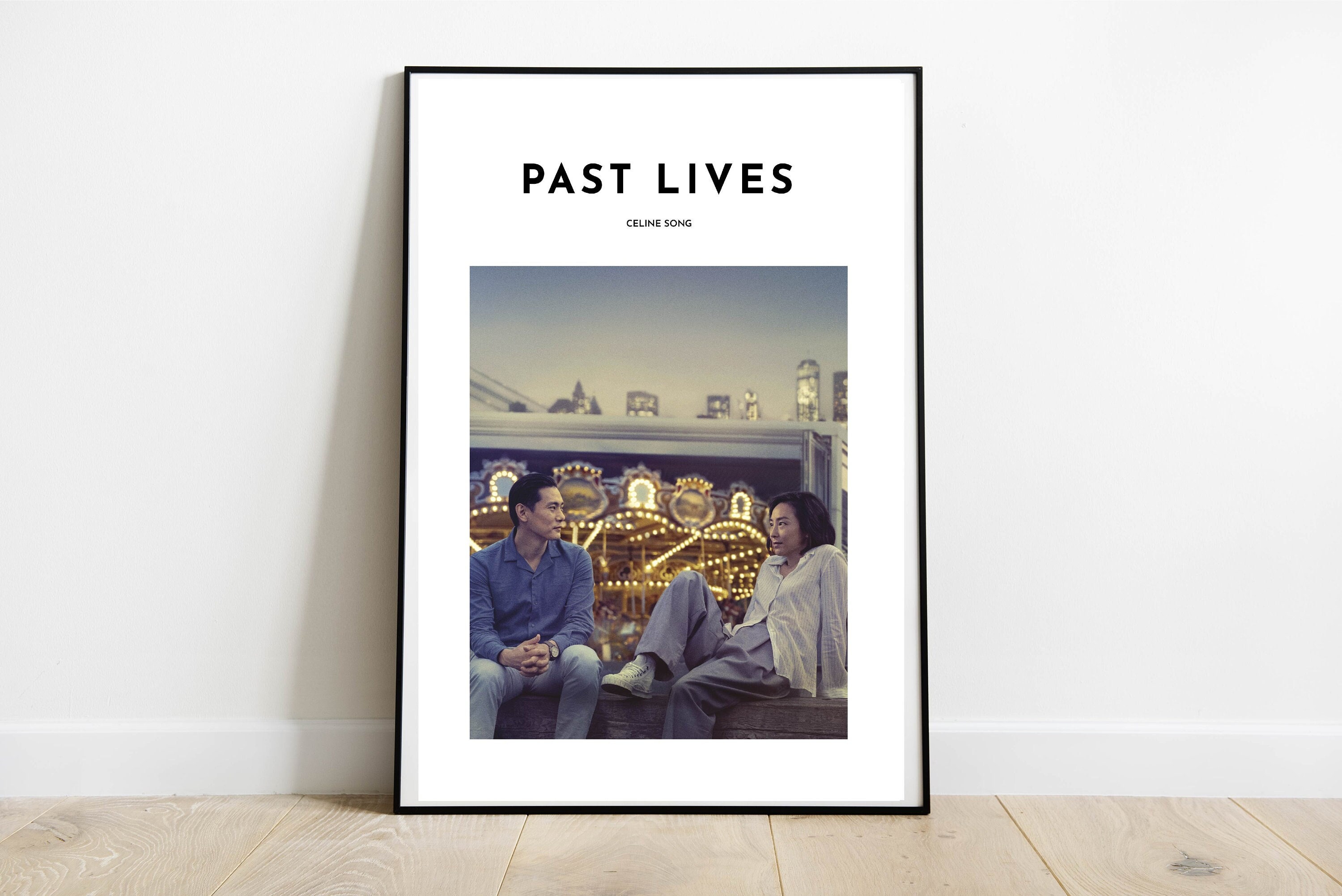 Past Lives Inspired Digital Art Print Past Lives Printable Movie Poster ...