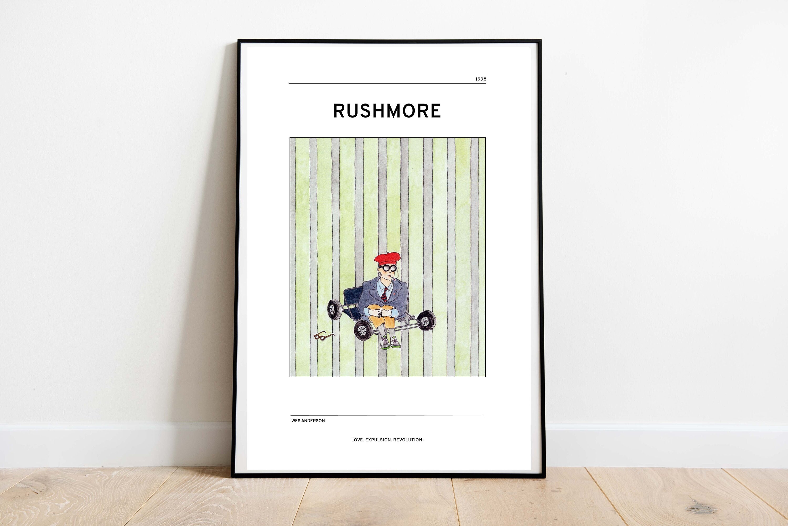 Rushmore Wes Anderson Art