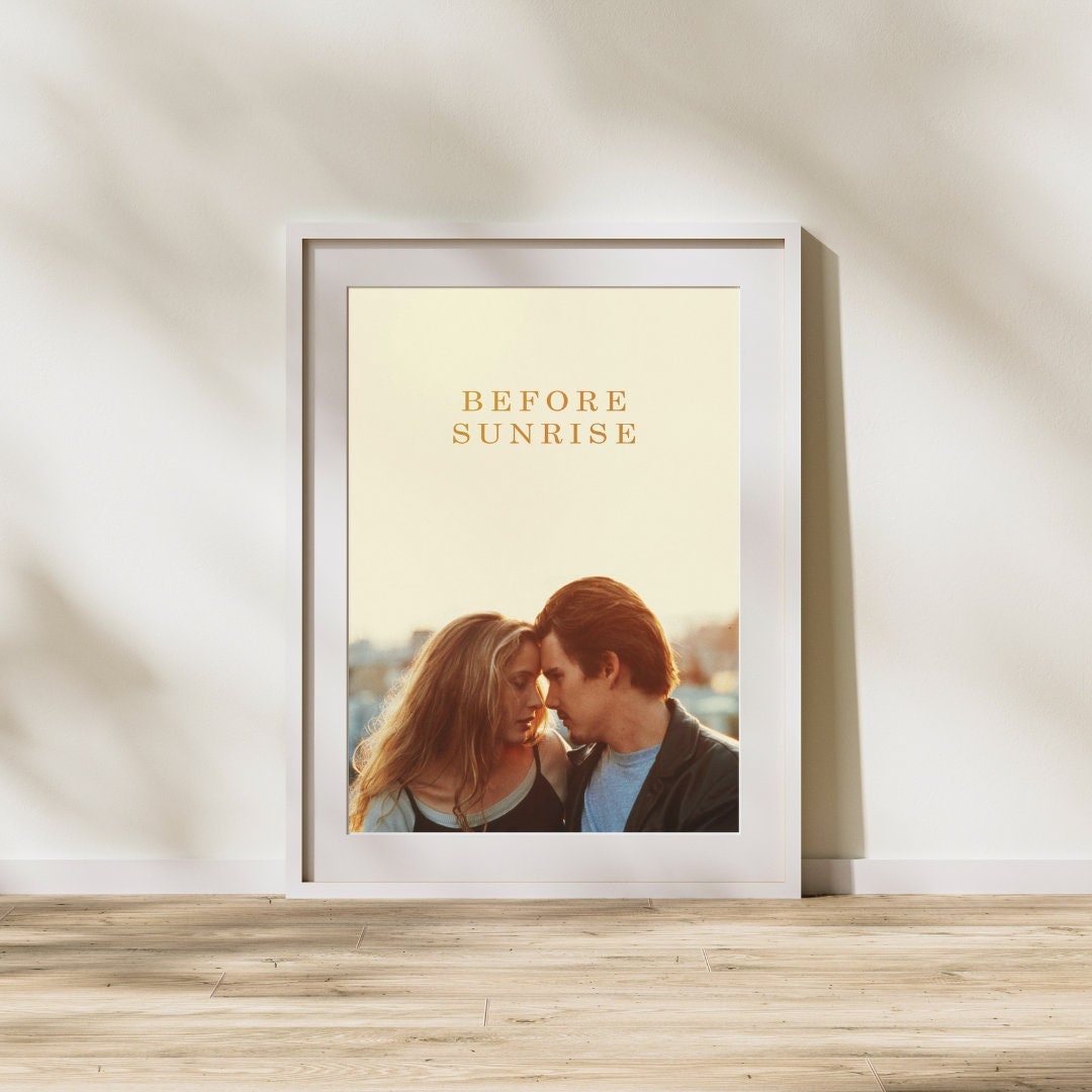 Before Sunrise Movie Digital Art Print | Before Sunrise Printable Movie ...