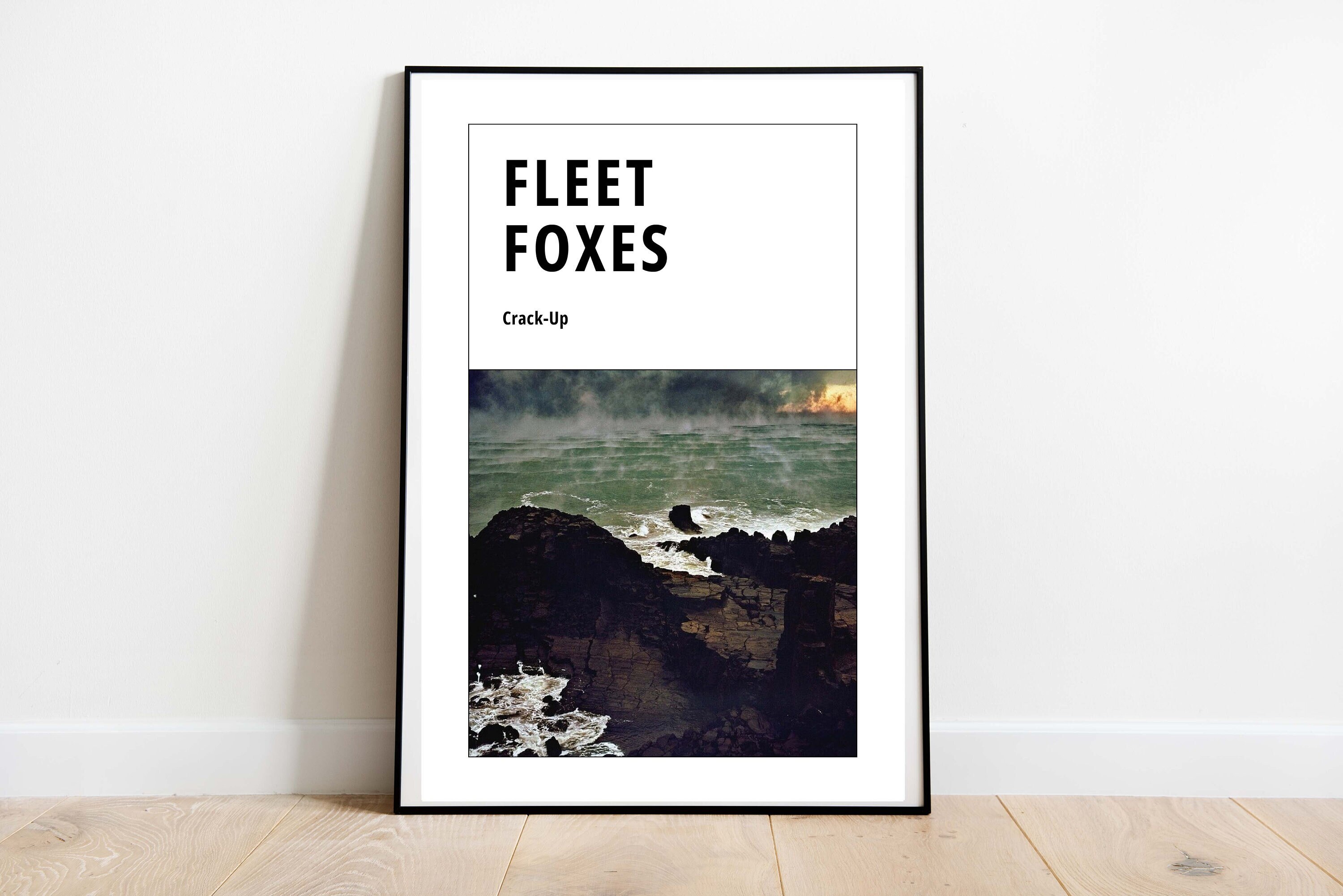 Fleet Foxes - Crack-up Art Print | Fleet Foxes Album Poster | Crack up ...