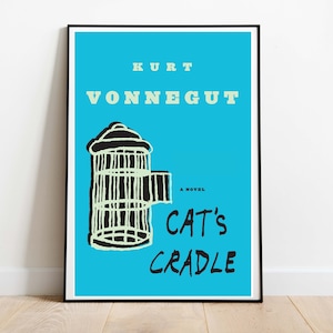 Kurt Vonnegut Poster Set | Vonnegut Art Print | Slaughter-house Five ...