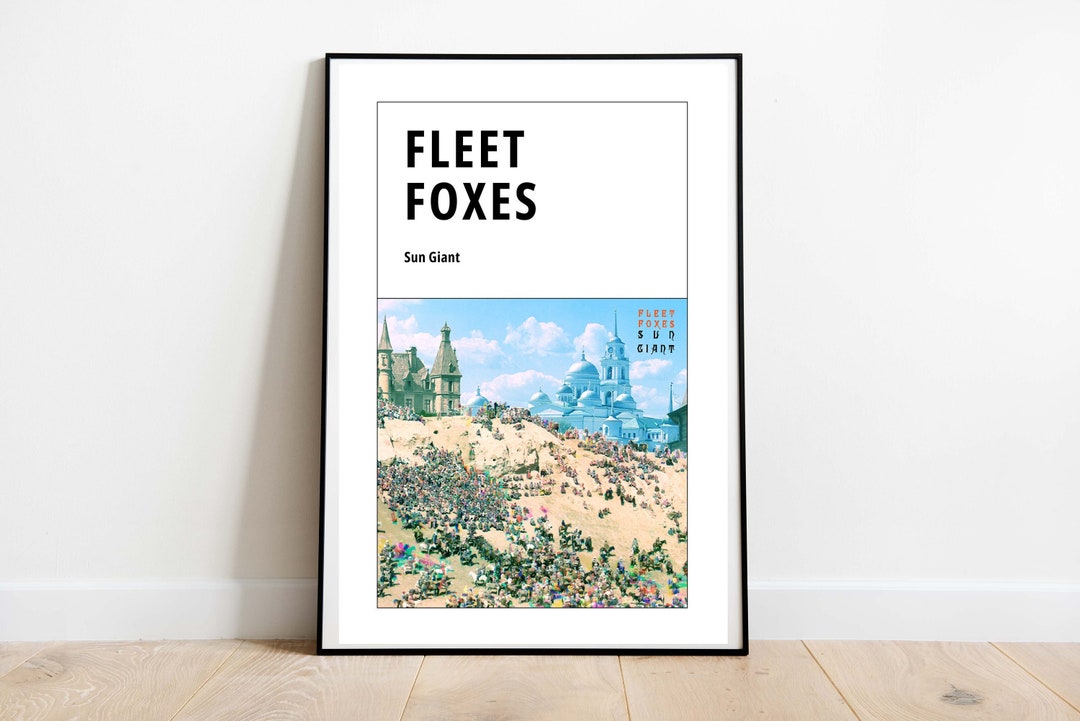 Fleet Foxes - Sun Giant Art Print | Fleet Foxes Album Poster - Etsy