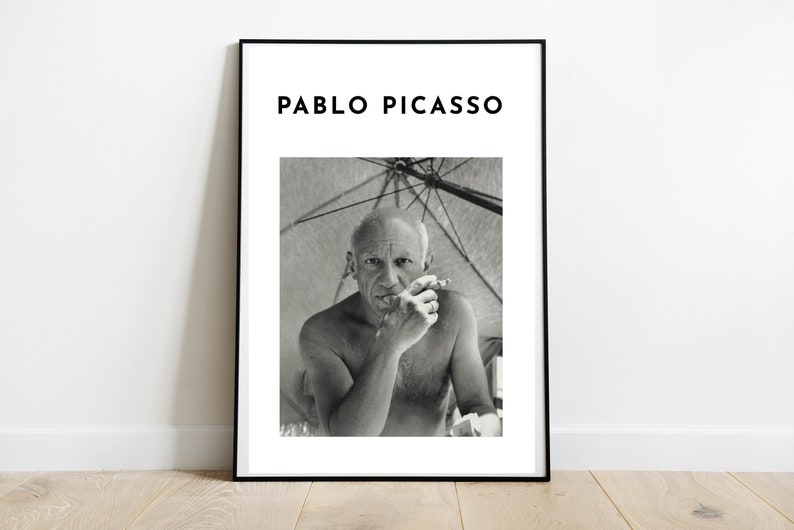 Pablo Picasso Digital Art Print Picasso Printable Portrait - Etsy