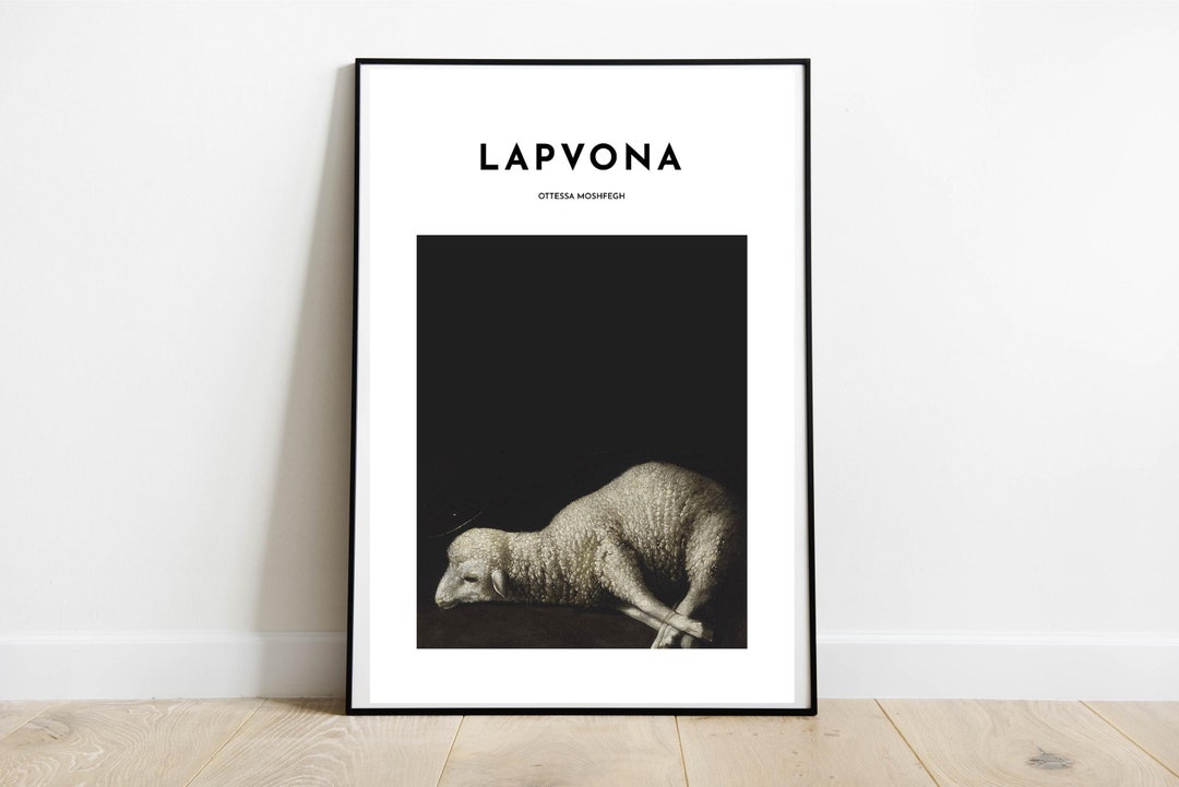 Lapvona Book Print | Ottessa Moshfegh Art Print | Ottessa Moshfegh ...