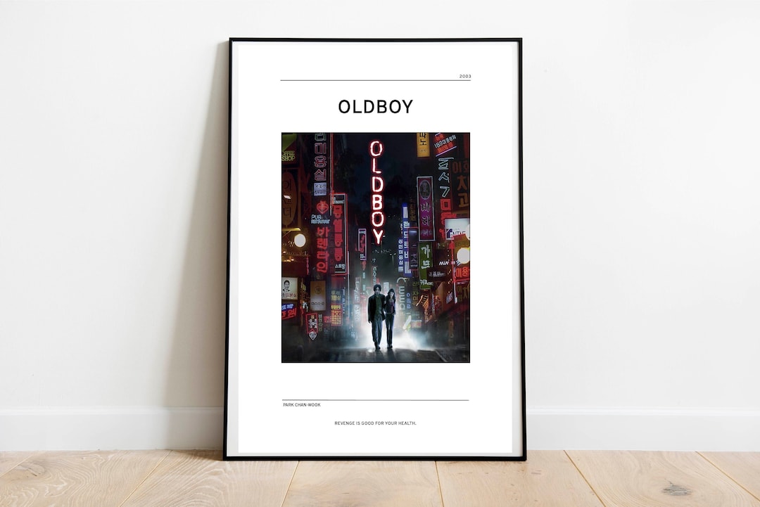 Oldboy Inspired Art Print | Vengeance Trilogy Poster | Park Chan-wook ...
