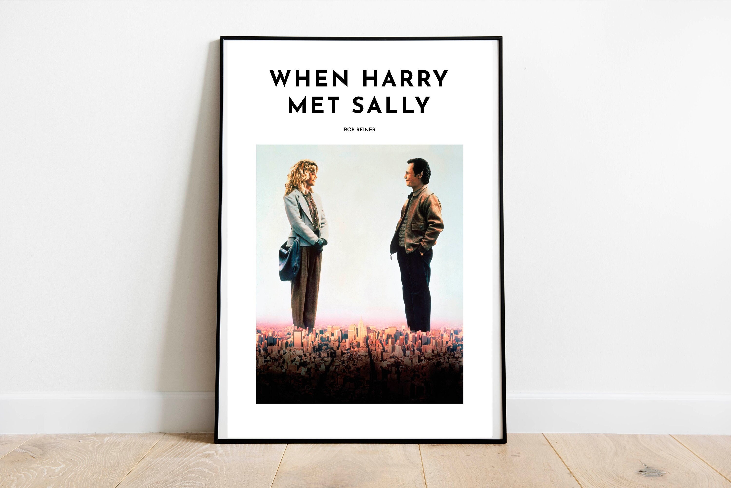 When Harry Met Sally Inspired Digital Art Print | Harry Met Sally ...