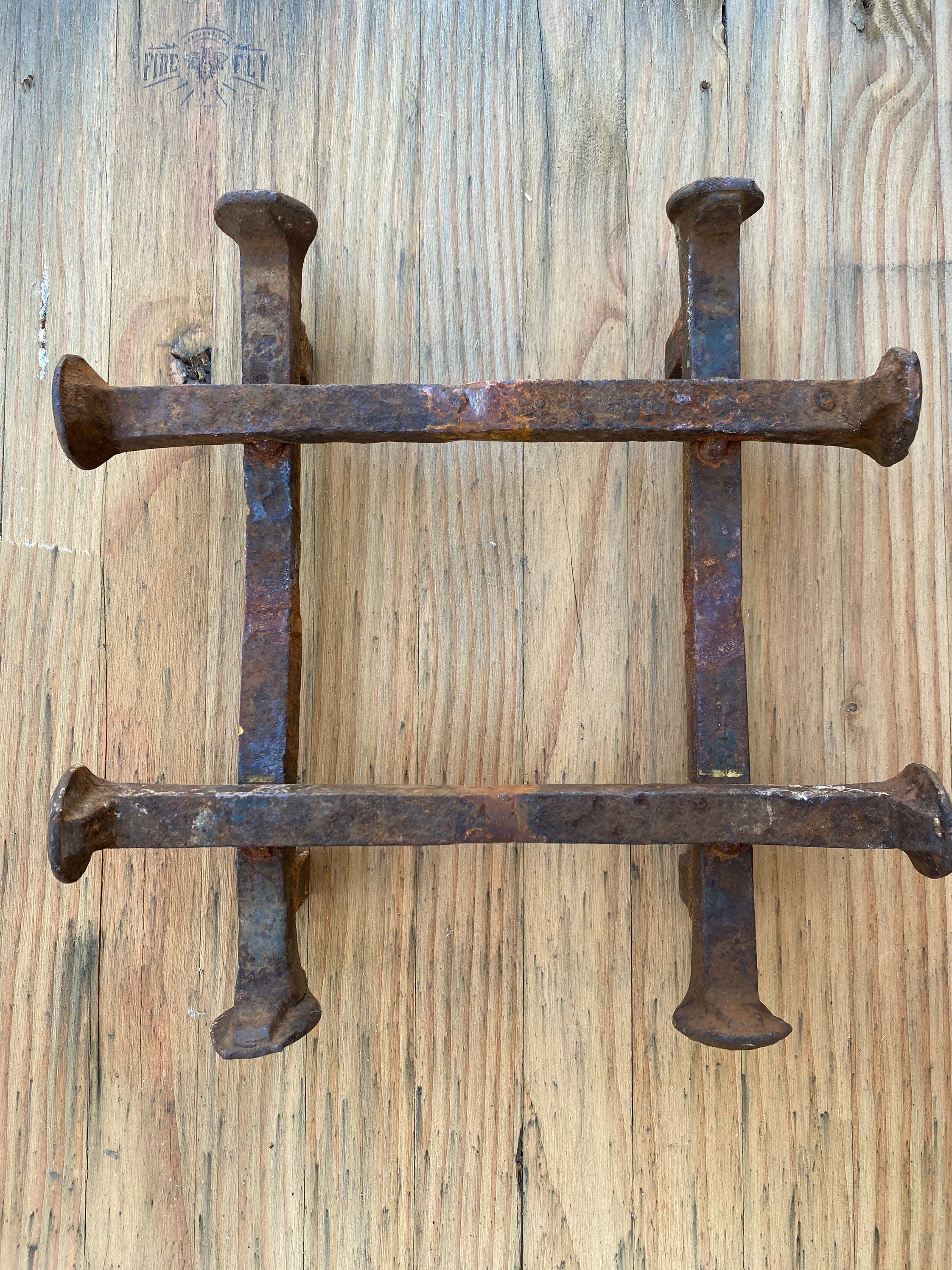 Eight Railroad Spike Speakeasy Vintage Rust - Etsy