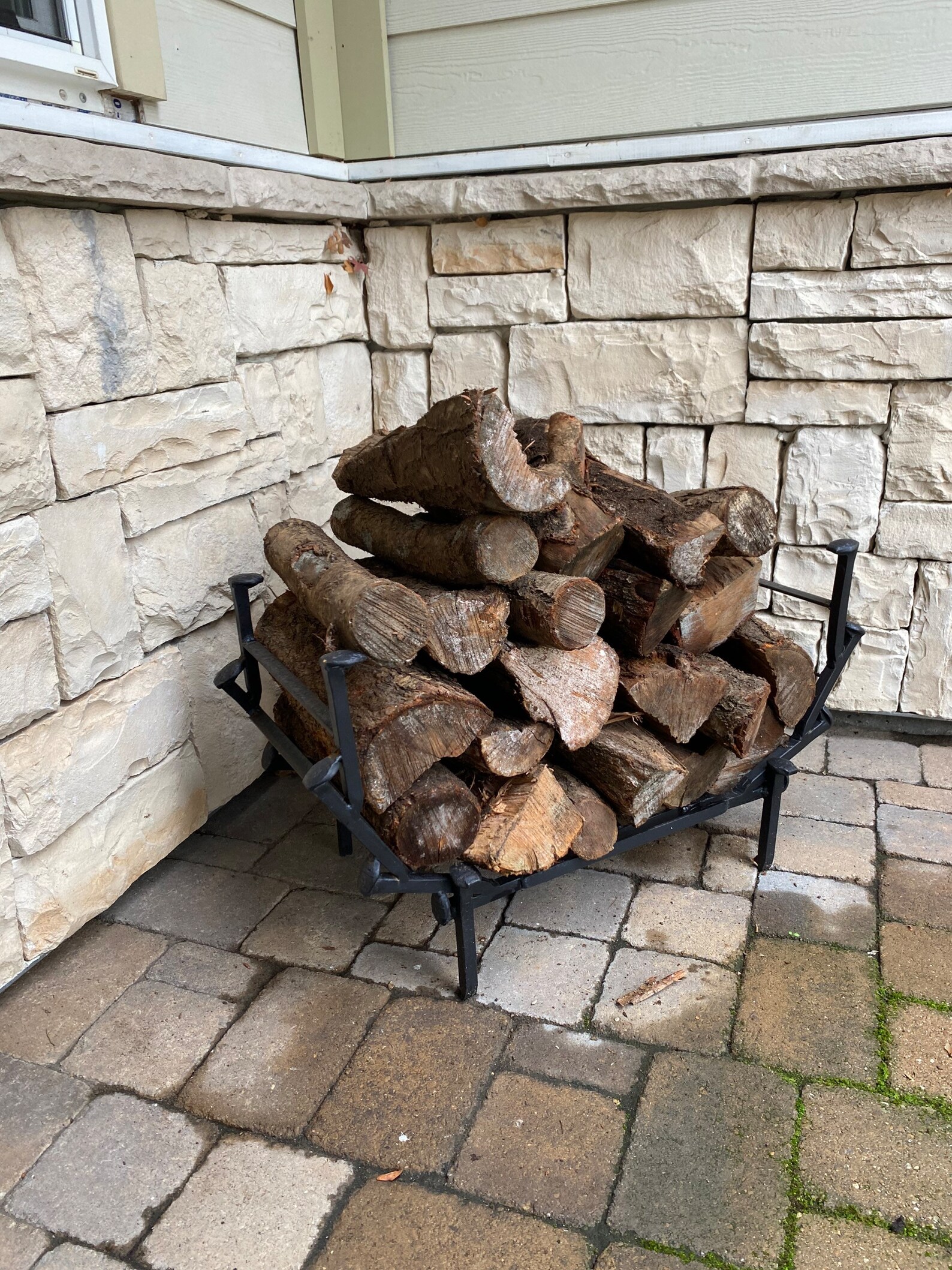 Railroad Spike Log Holder - Etsy