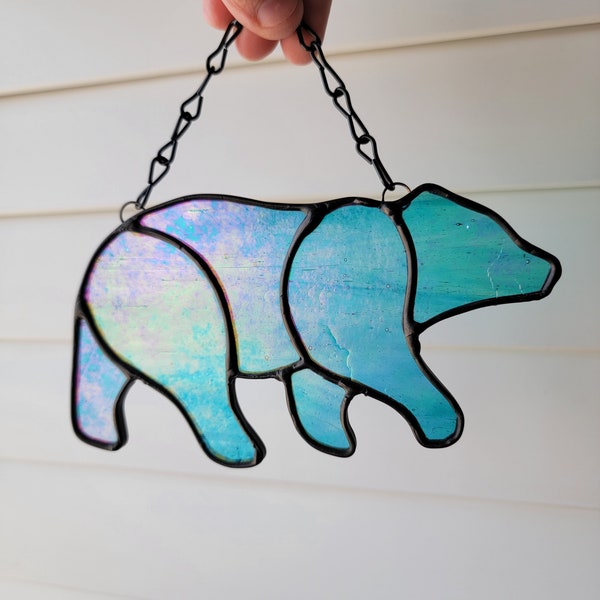 Bear Stained Glass Pattern - Etsy
