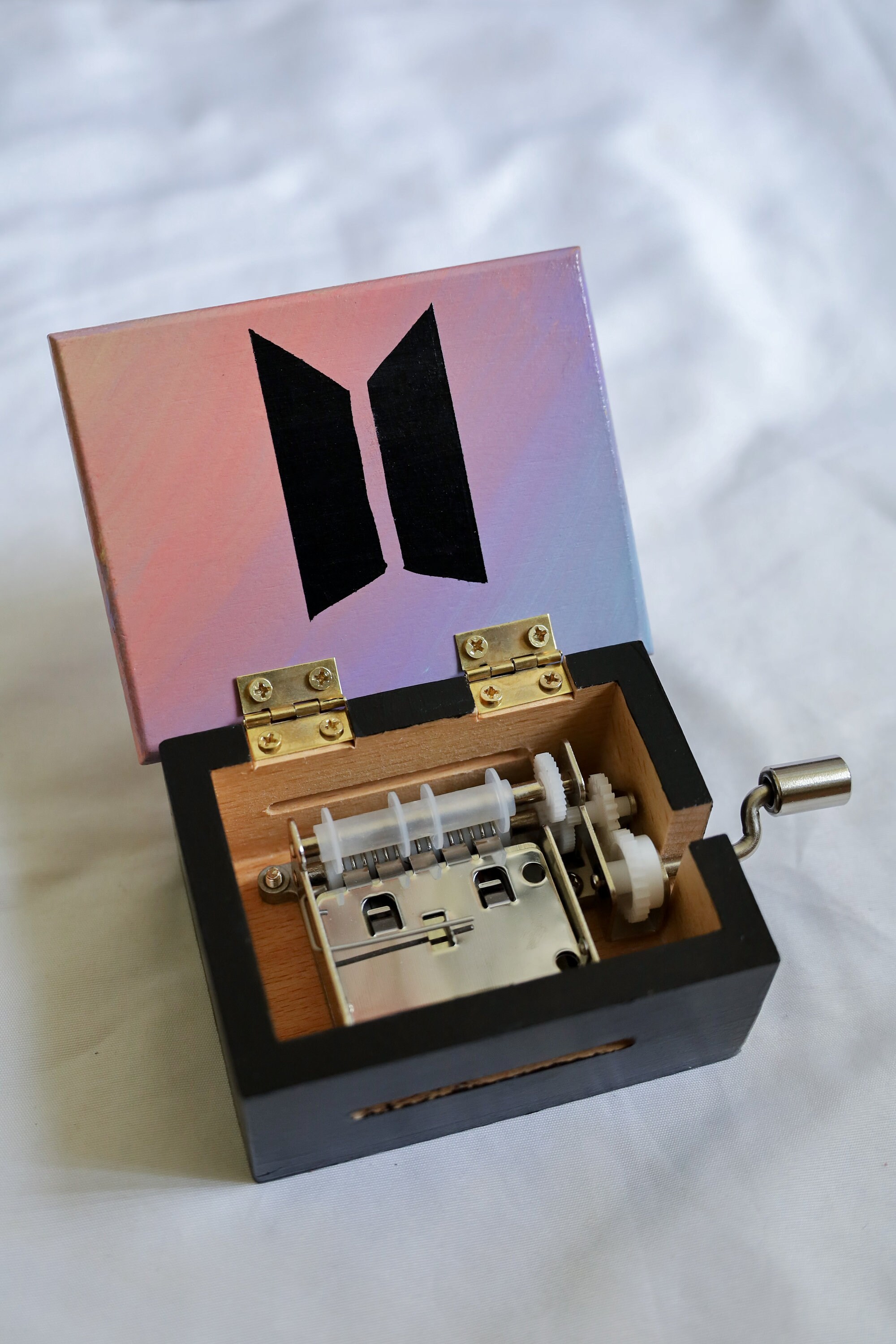 Jimin Promise Music Box Painted BTS Music Box ARMY BTS - Etsy