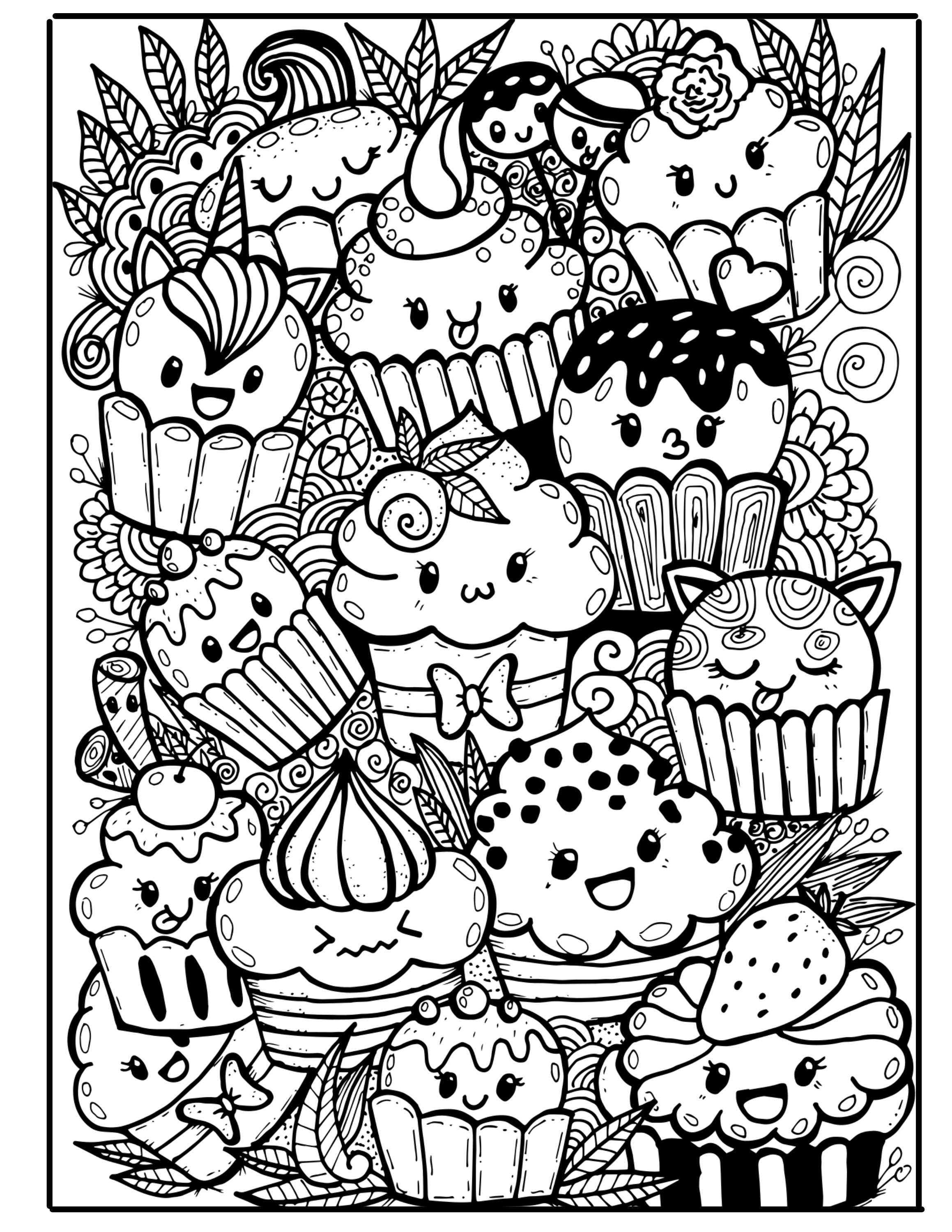 Happy Time Coloring Pages - Etsy