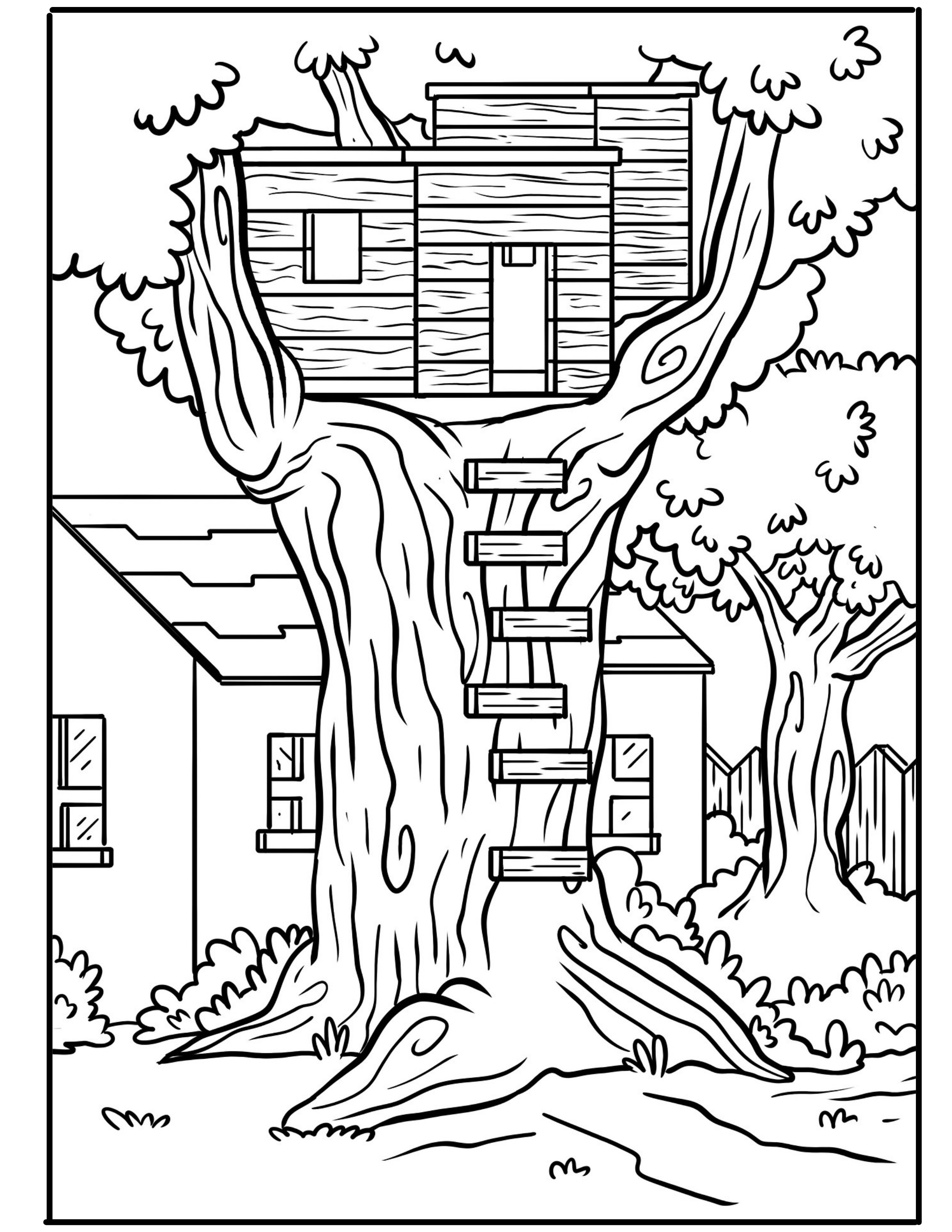 Happy Time Coloring Pages - Etsy