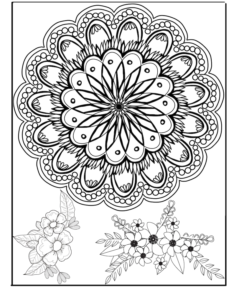 Happy Time Coloring Pages - Etsy